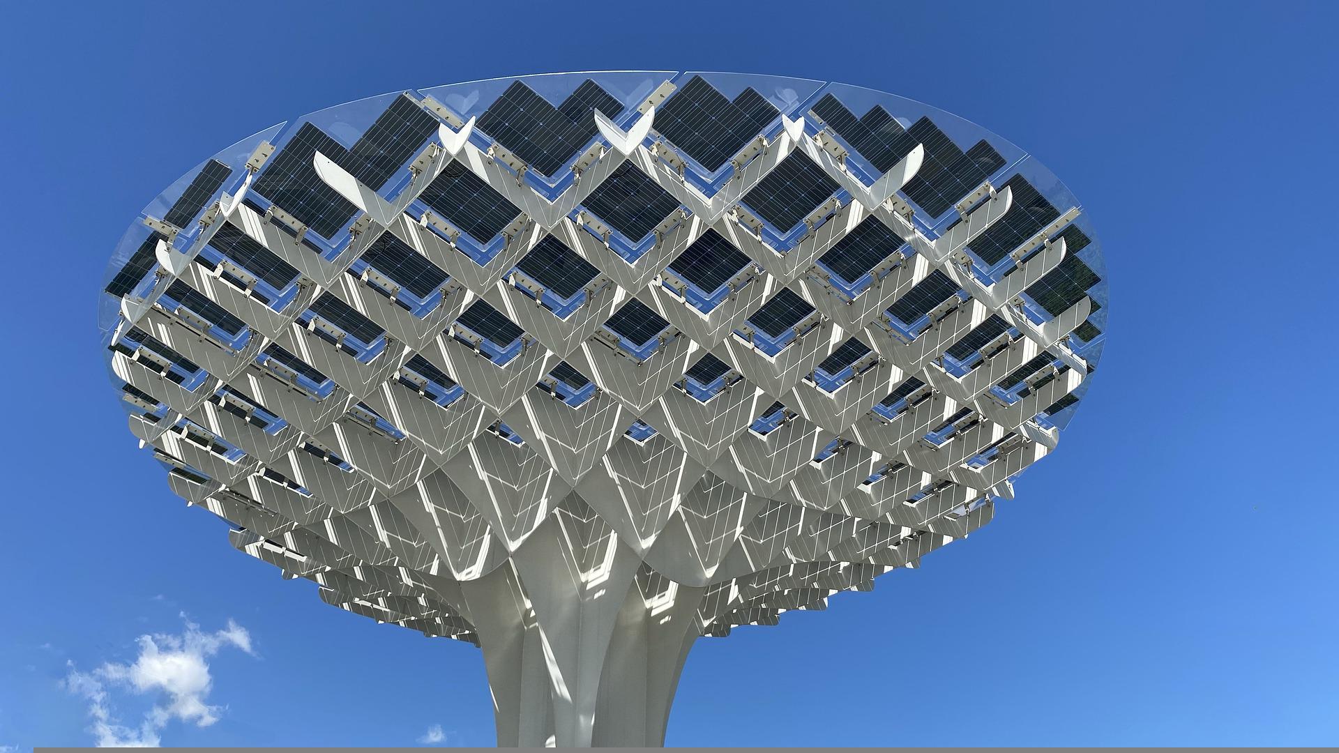 Pedestalled Solar Panels - World Solar Resources